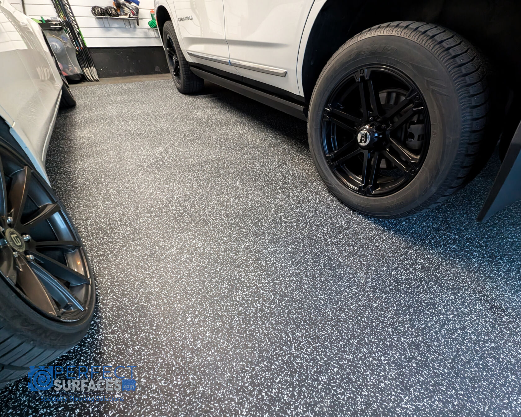 SnapGRID® STONE - Garage Flooring | Rubber Flooring